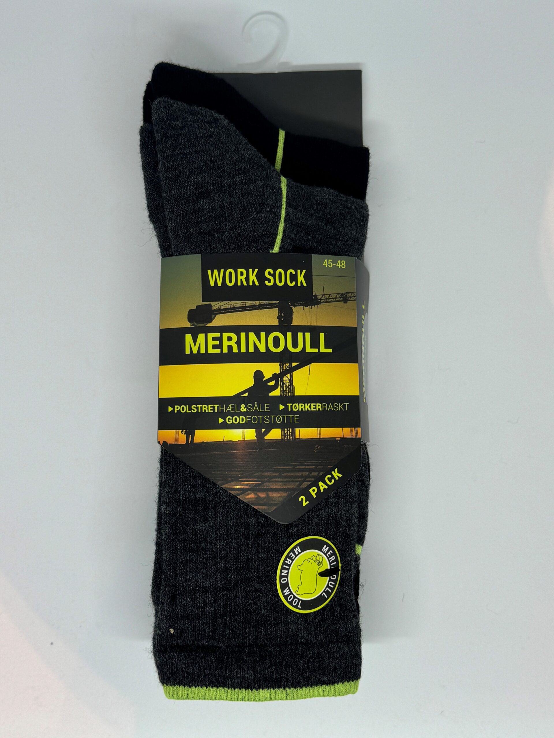 Merinoull, Work Sock 2 pk. – MicroKompaniet